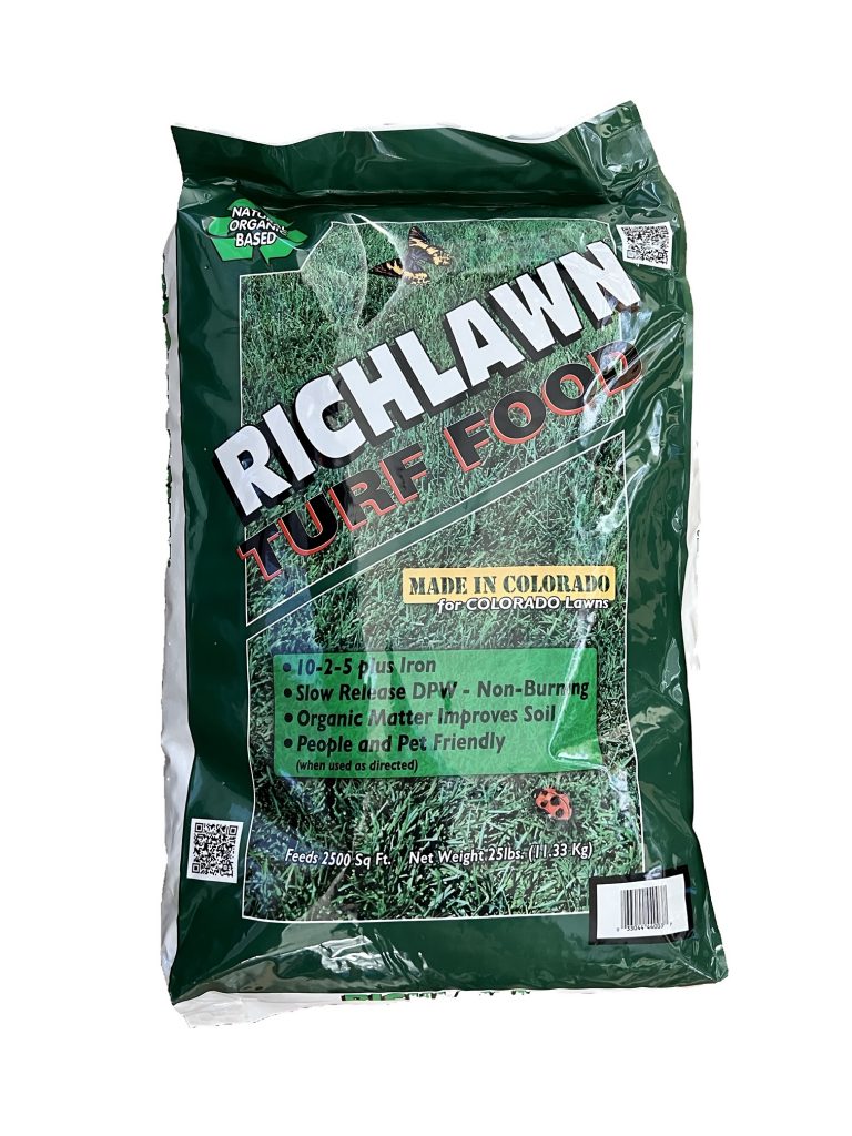 Ricks Garden Center | Richlawn Turf Food 10-2-5 + Fe 25lb