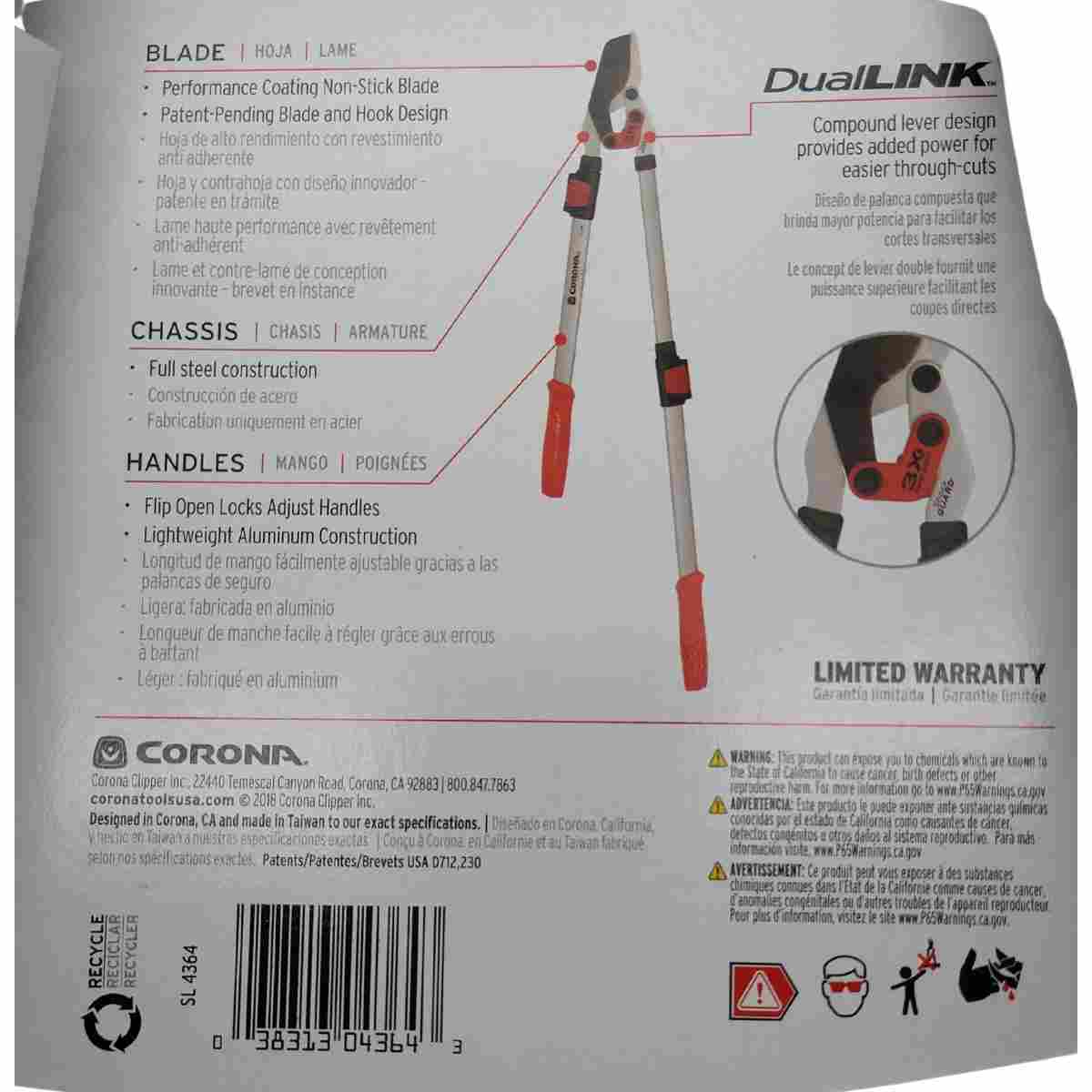 Ricks Garden Center | Corona Extendable Duallink Limb & Branch Lopper